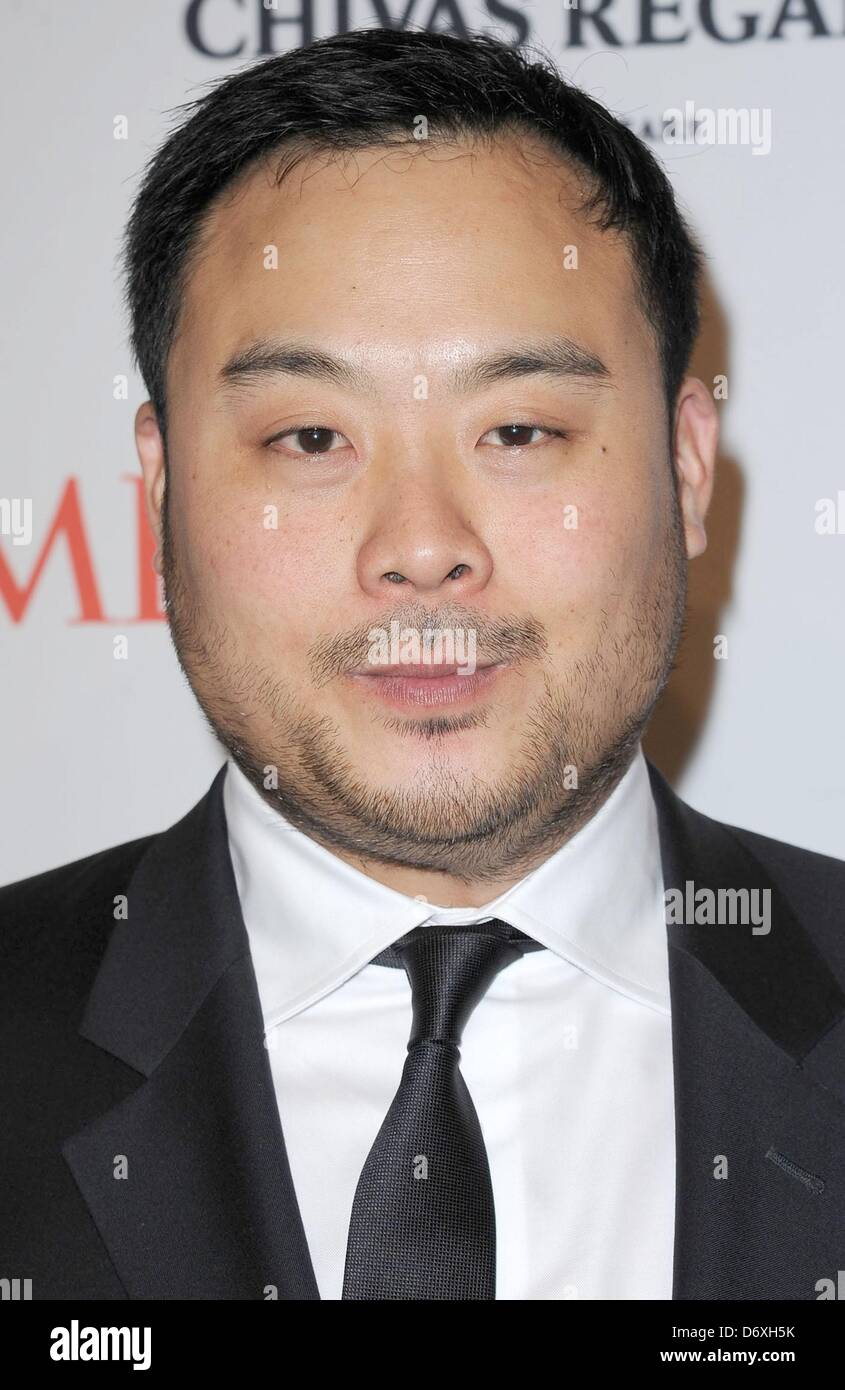 New York, USA. April 23, 2013. David Chang at TIME 100 Gala, Frederick ...