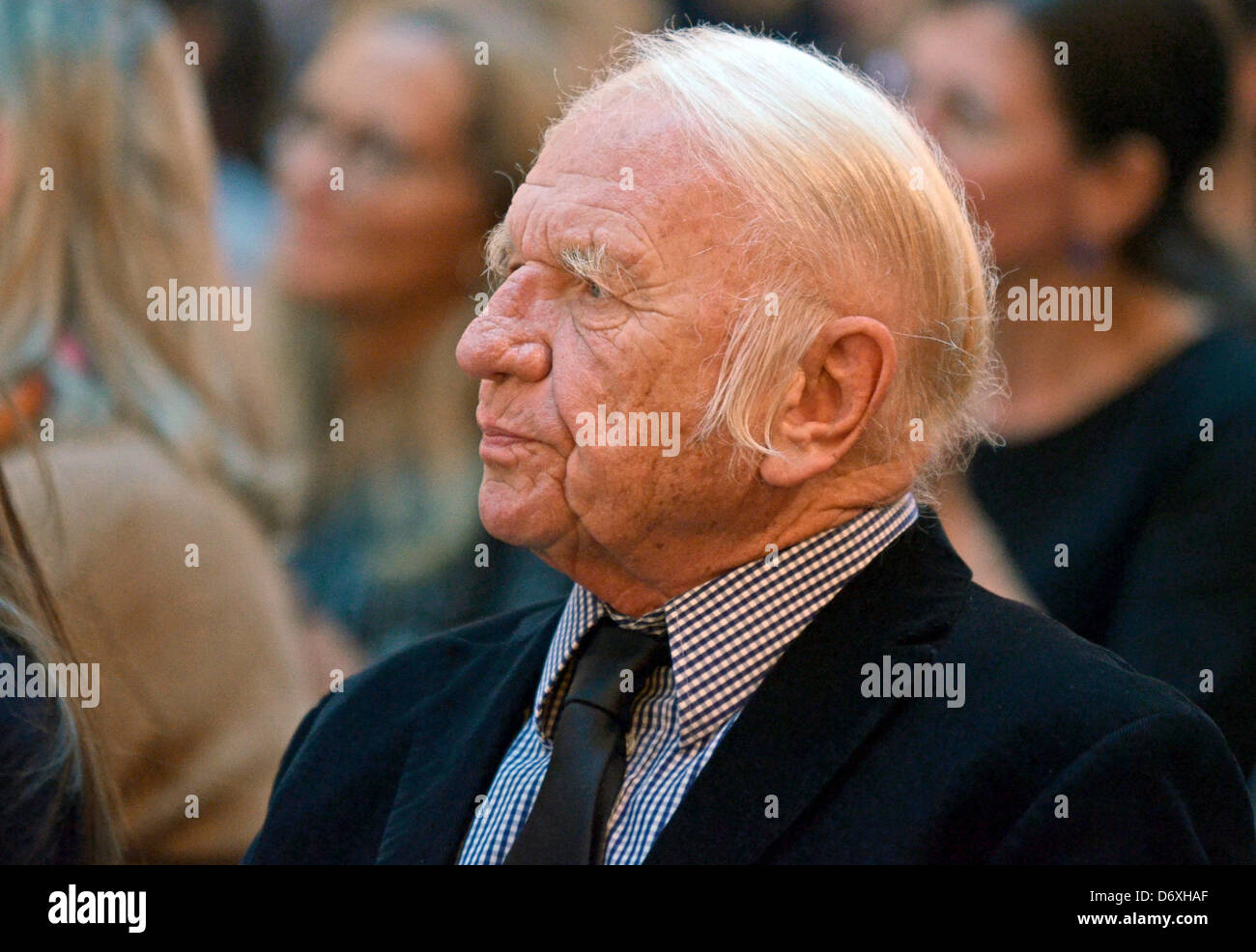 Artist and co-founder of the group ZERO, Heinz Mack, attends the ...