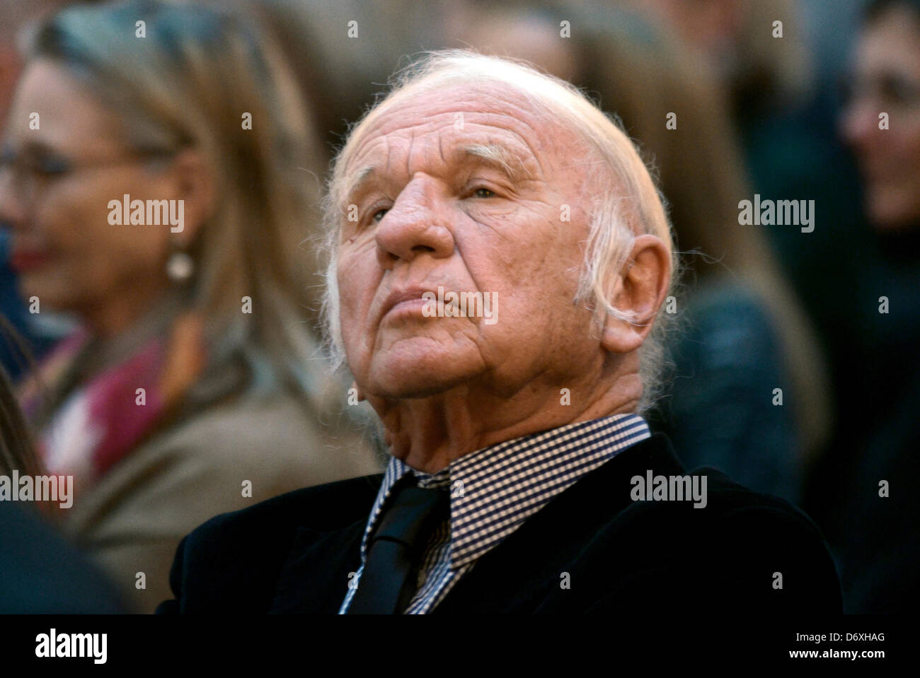 Artist and co-founder of the group ZERO, Heinz Mack, attends the ...