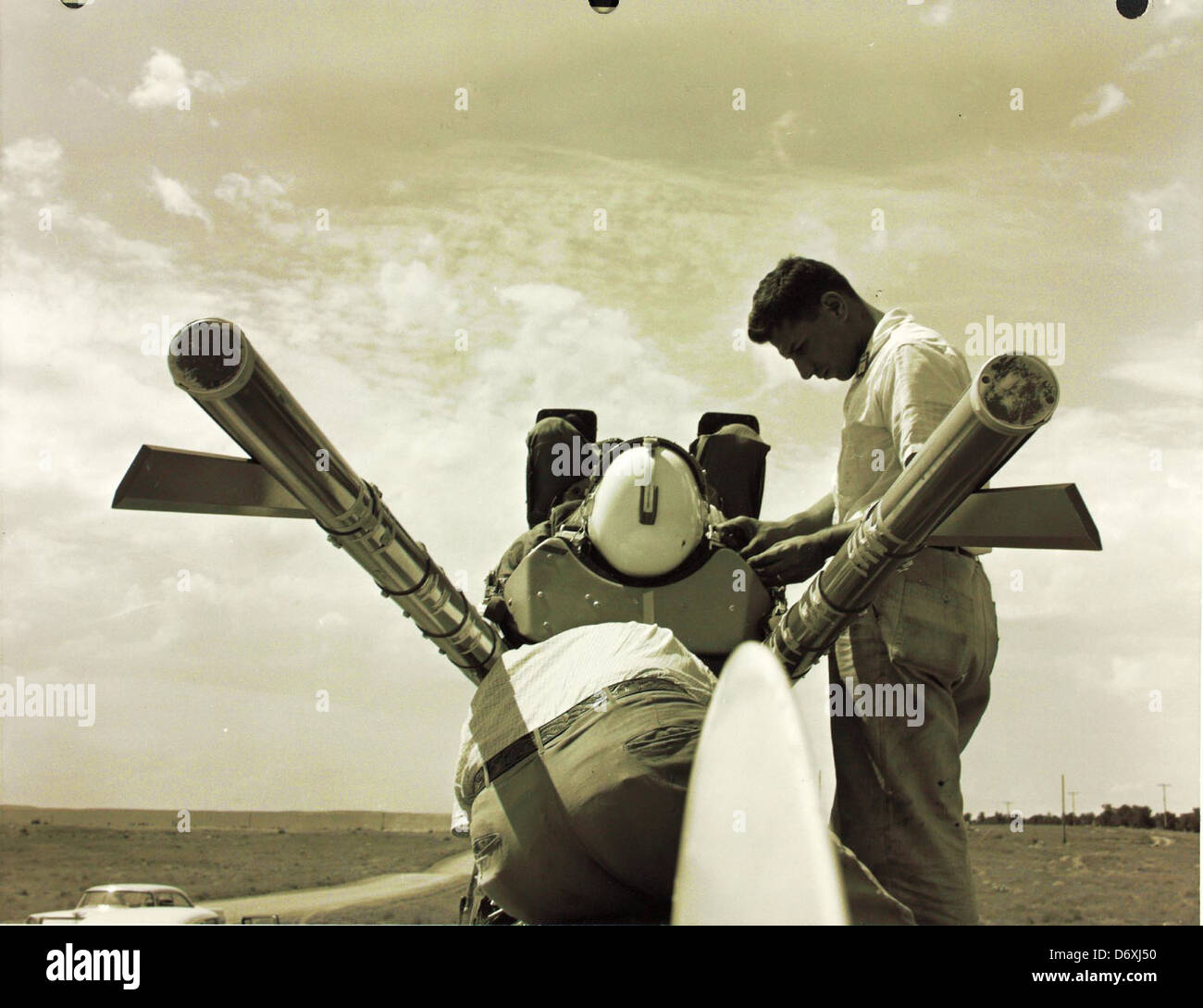 This image shows Convair/General Dynamics personnel testing the ...