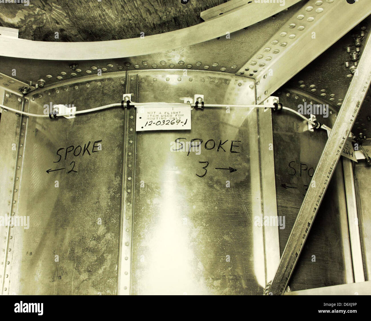 A photograph showing the Convair/General Dynamics Little Joe program ...