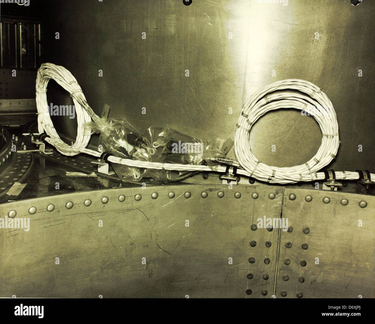 A photograph of the Little Joe 2 rocket, developed by Convair/General ...