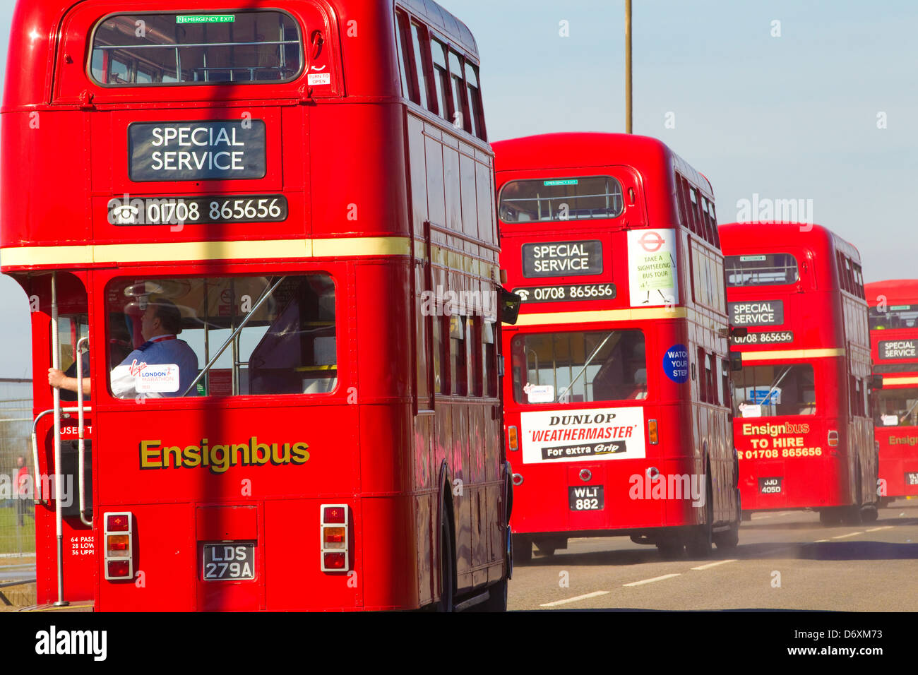 Red double decker routemaster bus buses hi-res stock photography and ...