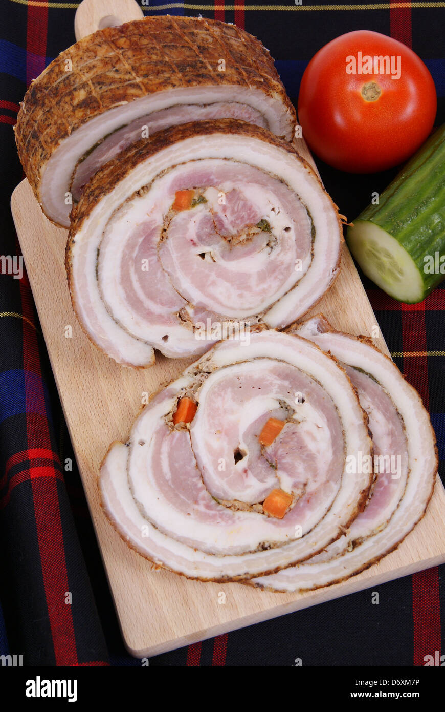 Pork Roulade High Resolution Stock Photography and Images - Alamy