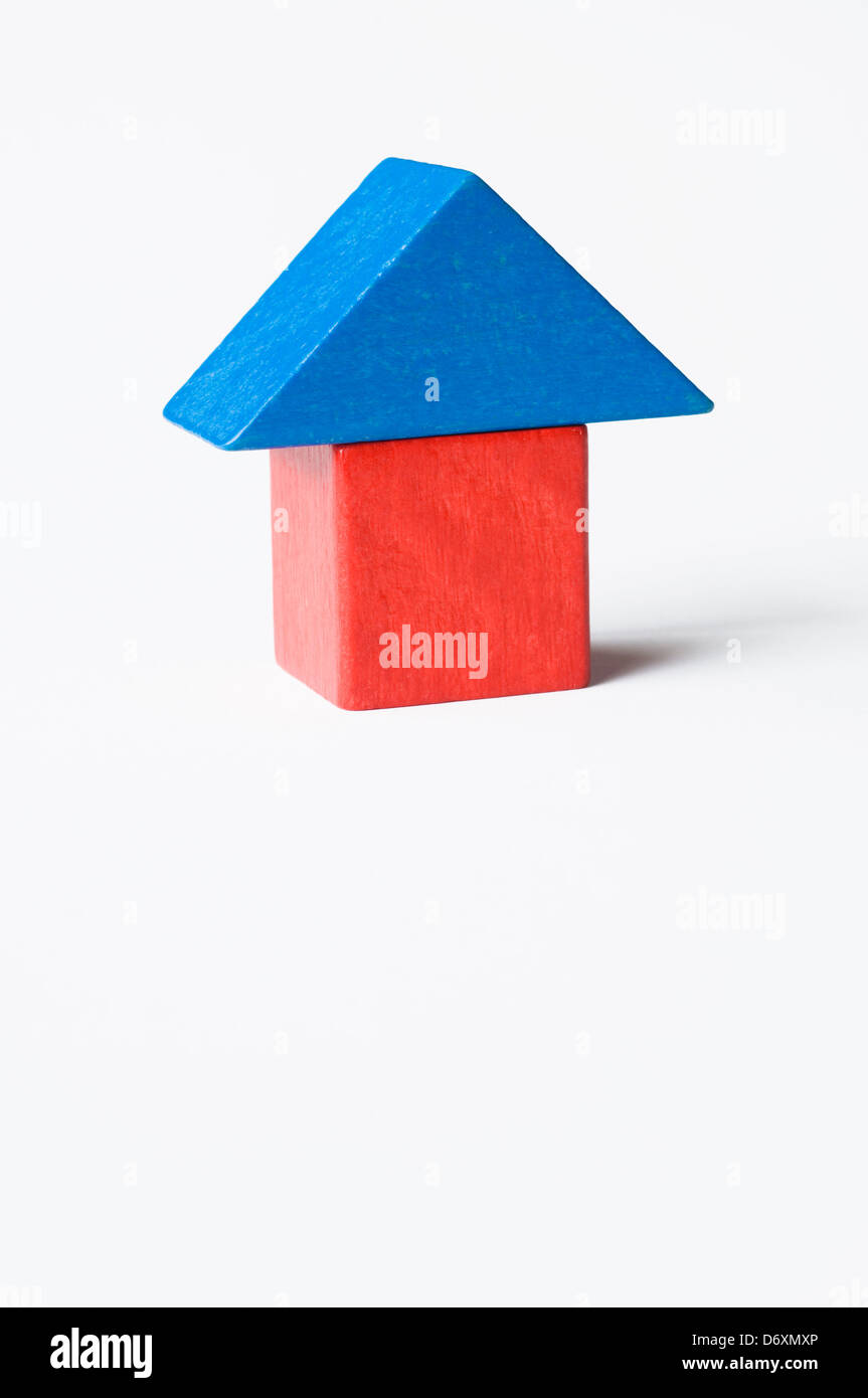 Shot red brick roof Cut Out Stock Images & Pictures - Alamy