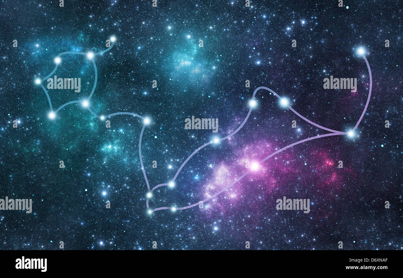 Cetus constellation hi-res stock photography and images - Alamy