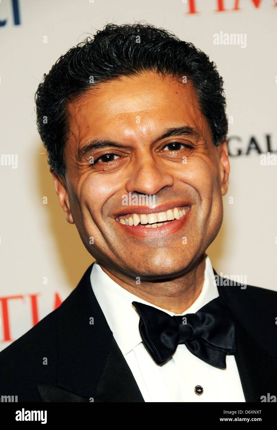 New York, USA. April 23, 2013. Fareed Zakaria at arrivals for TIME 100 ...