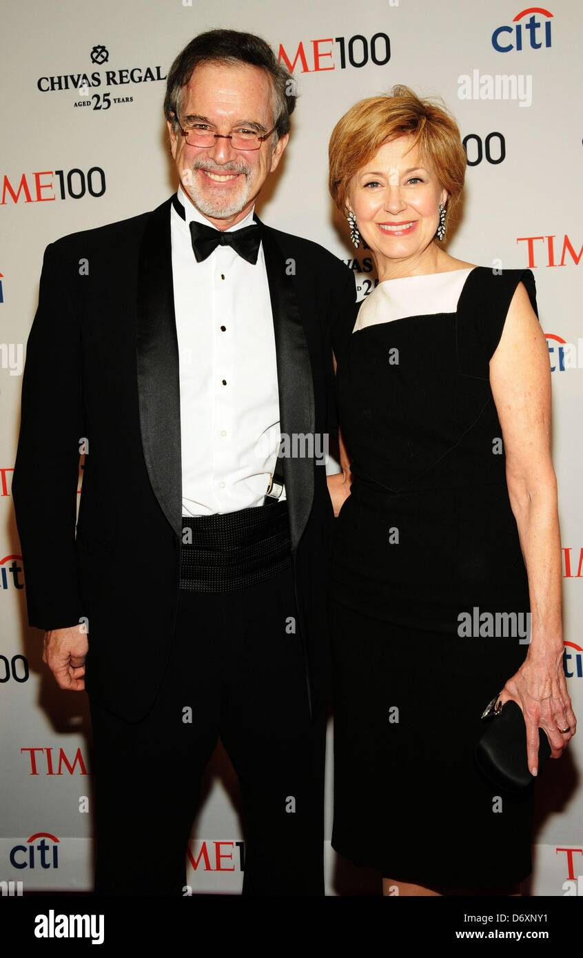 New York, USA. April 23, 2013. GaryTrudeau, Jane Pauley at arrivals for ...