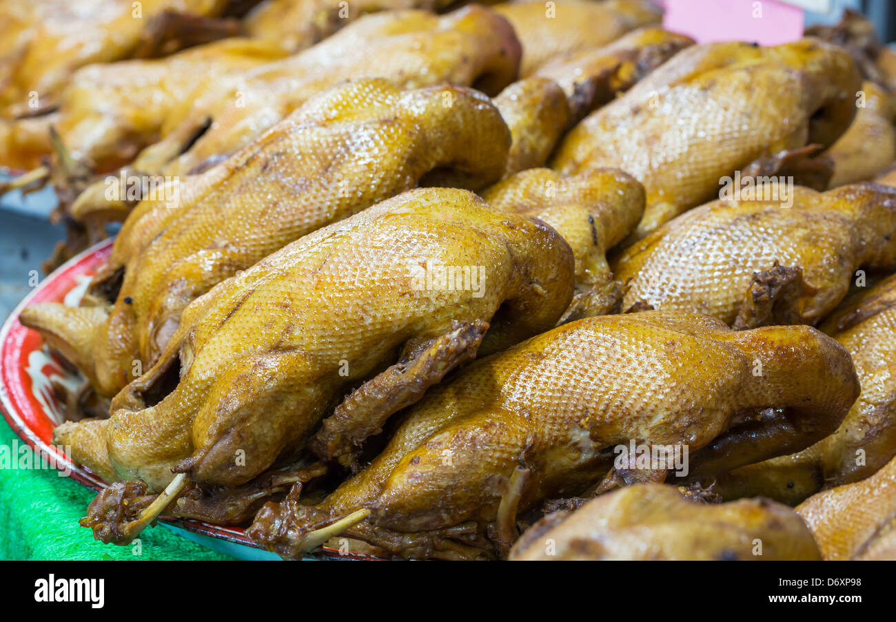 Pot stewed duck with five chinese spice blend Stock Photo - Alamy