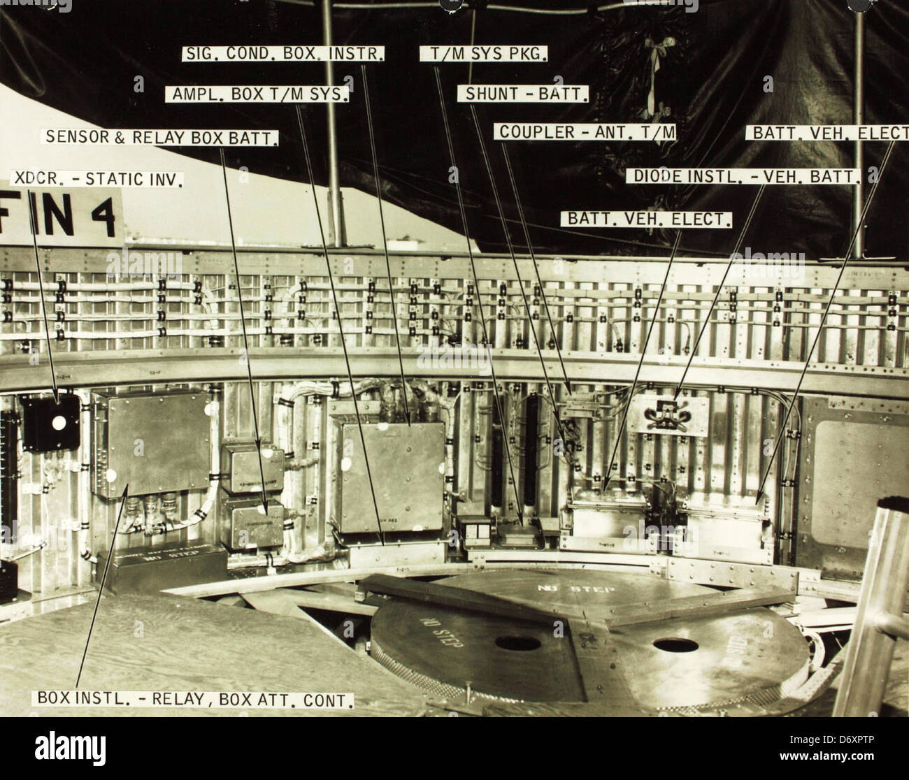 This image shows the Convair/General Dynamics Little Joe test vehicle ...