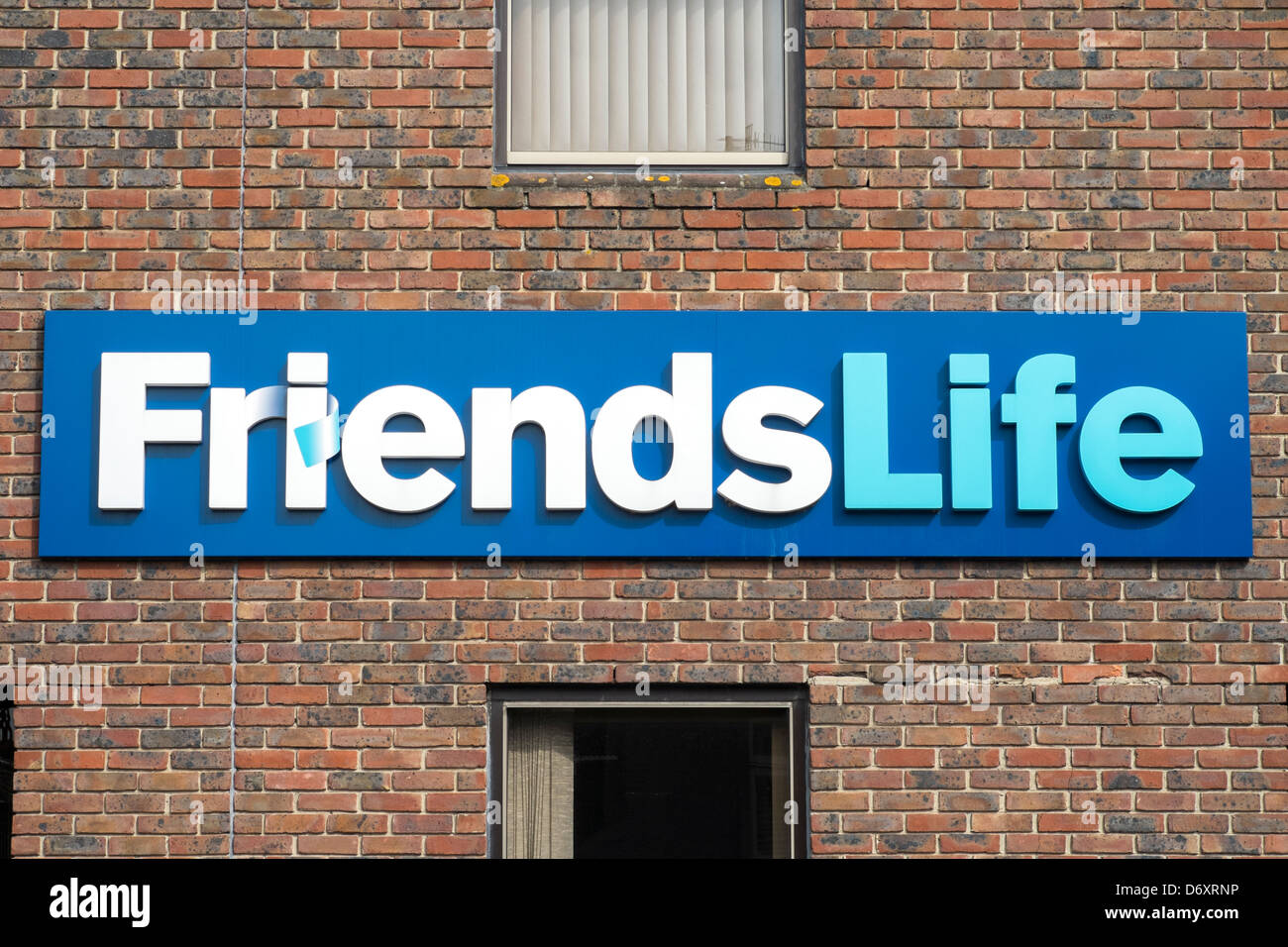 Friends Life insurance company sign and logo Stock Photo - Alamy