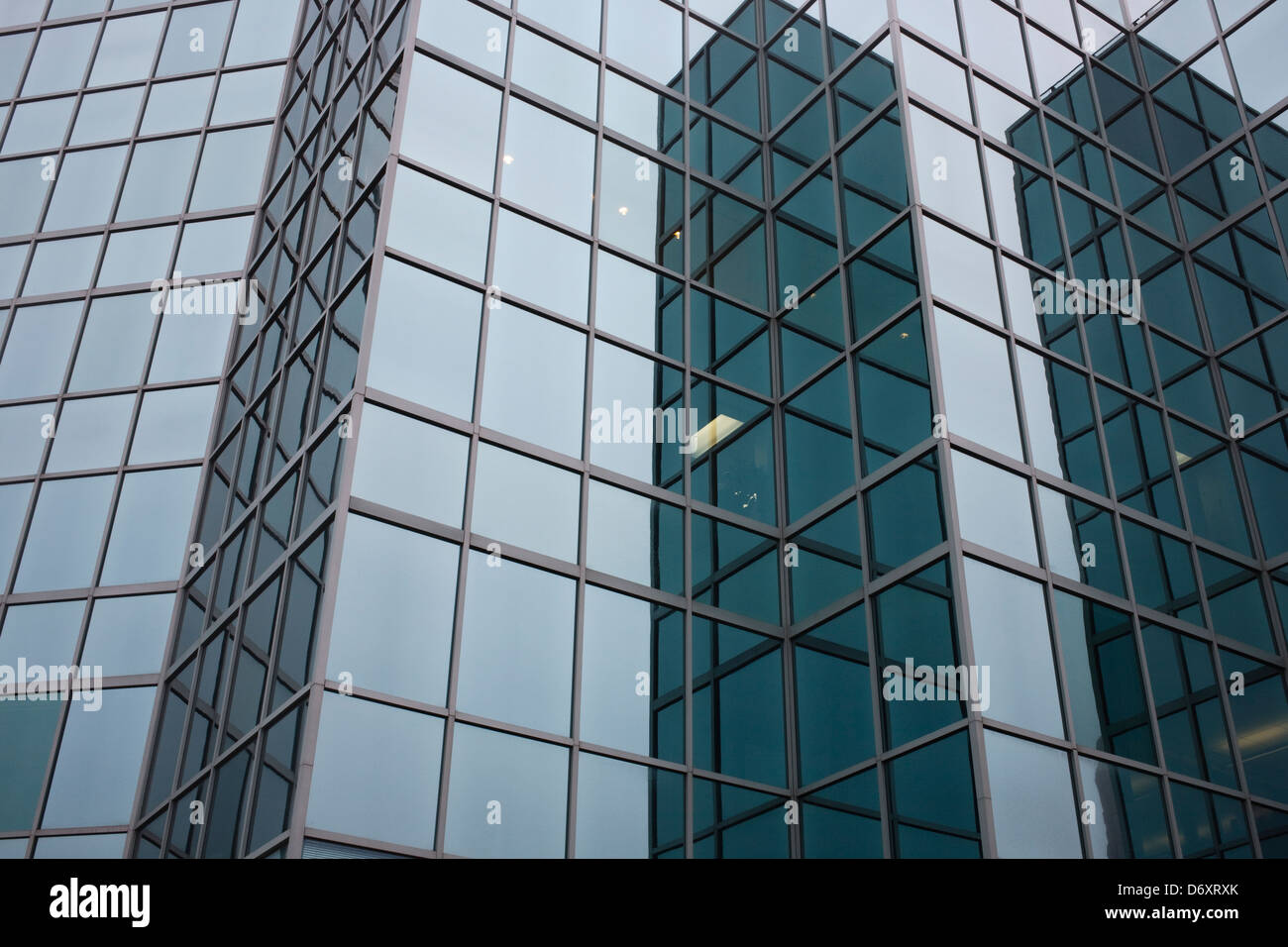 Abstract view of office building windows Stock Photo - Alamy