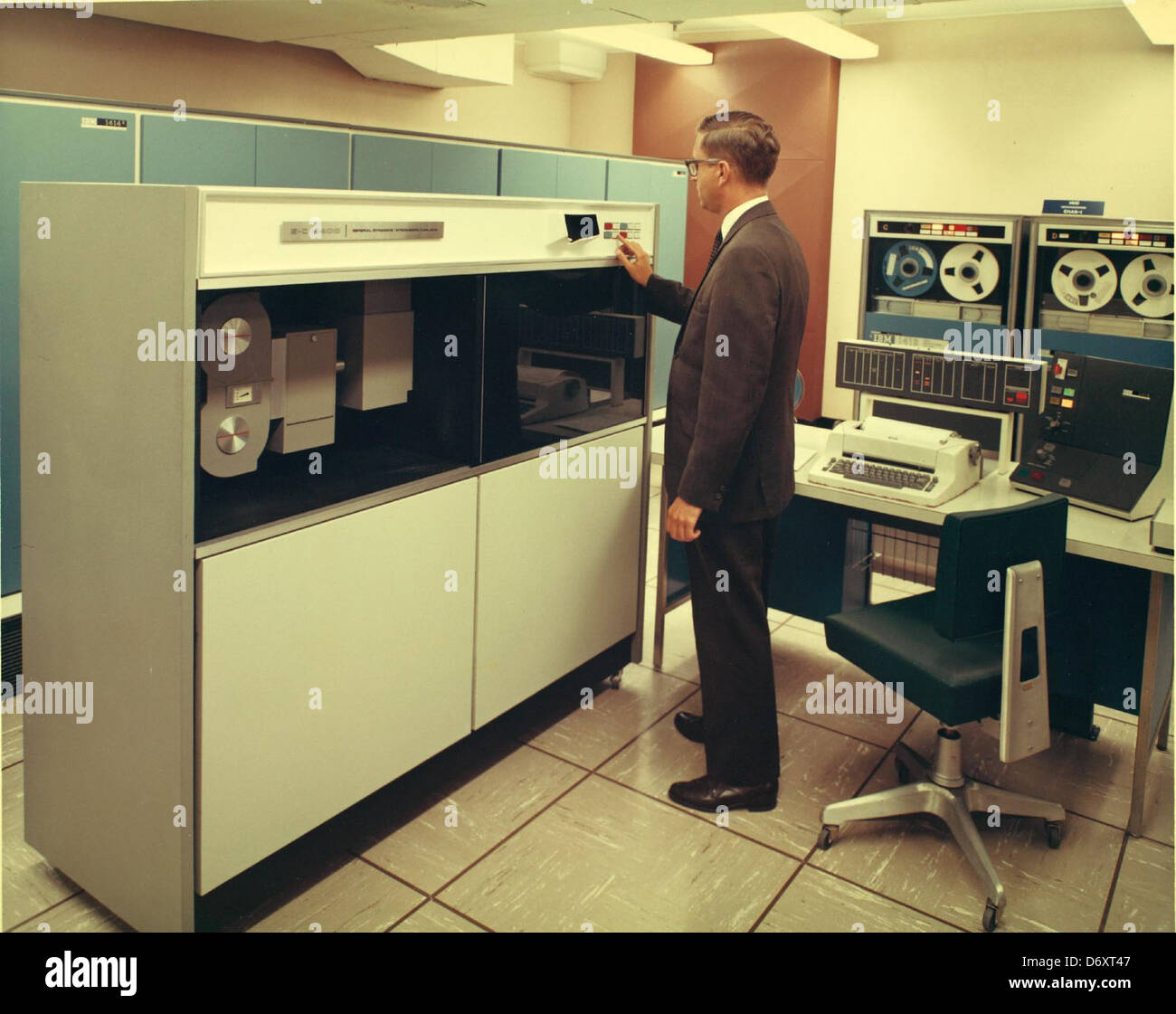 This image showcases employees at a Convair/General Dynamics plant ...