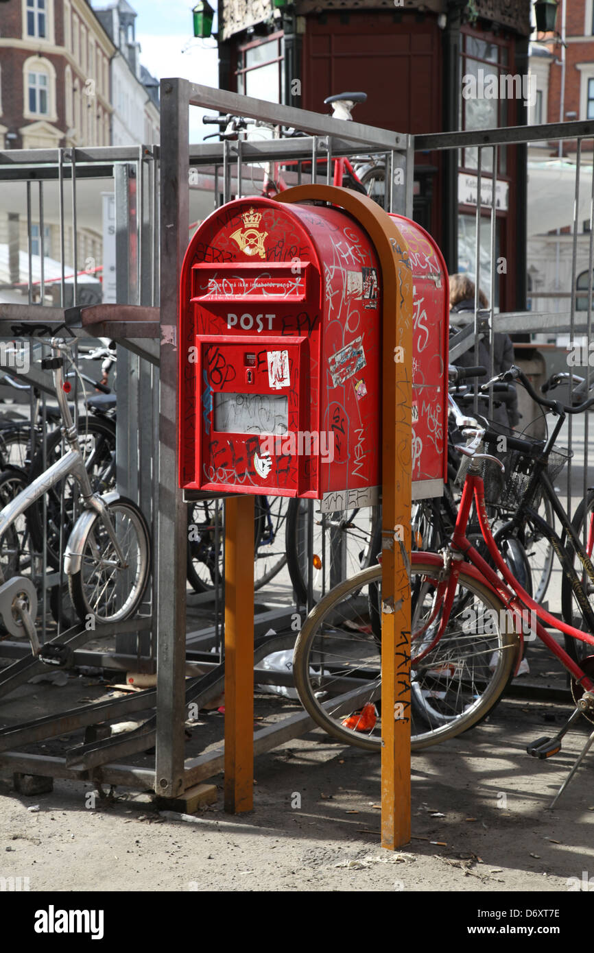 Post box copenhagen denmark hi-res stock photography and images - Alamy