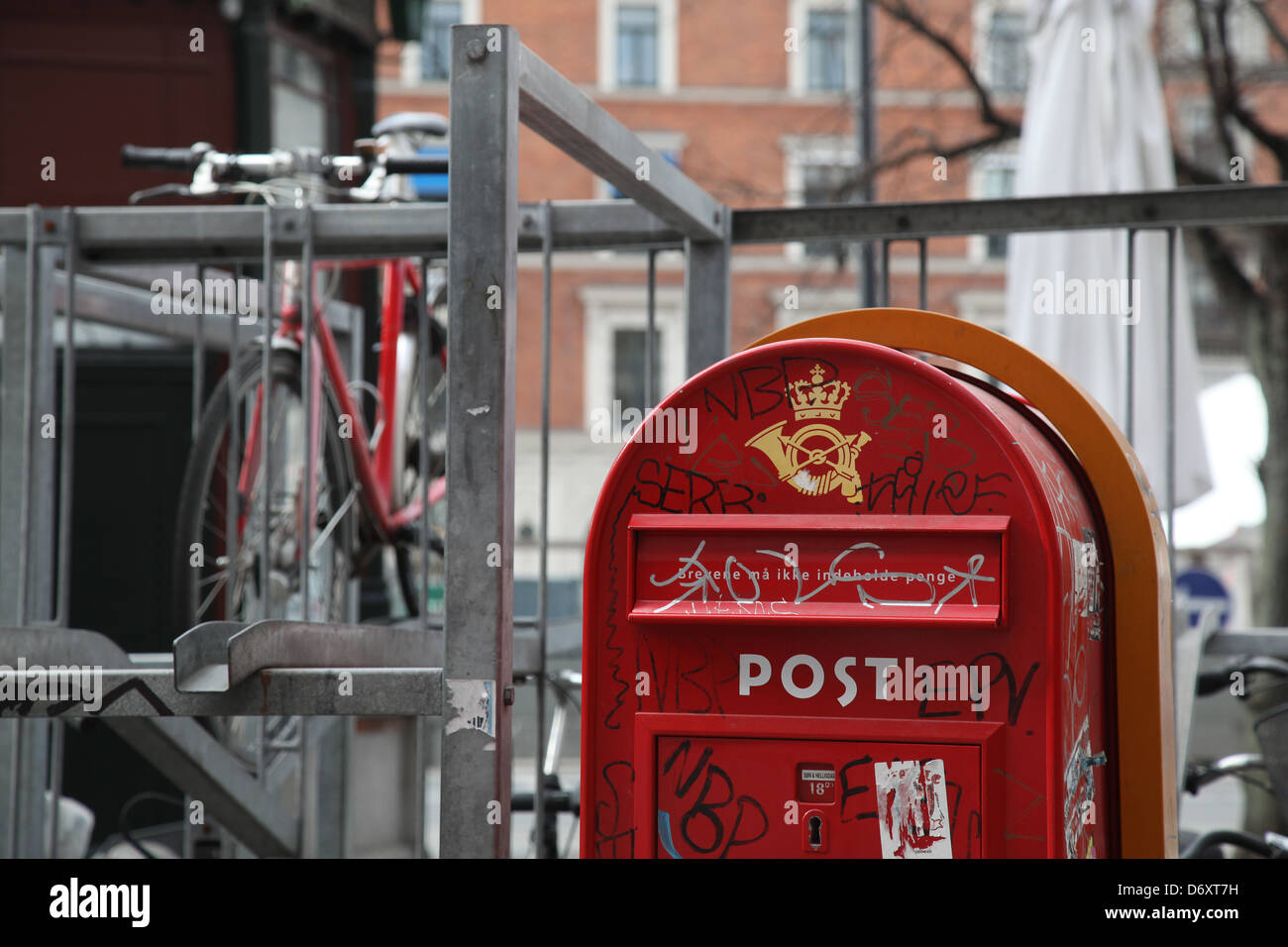 Post box copenhagen denmark hi-res stock photography and images - Alamy