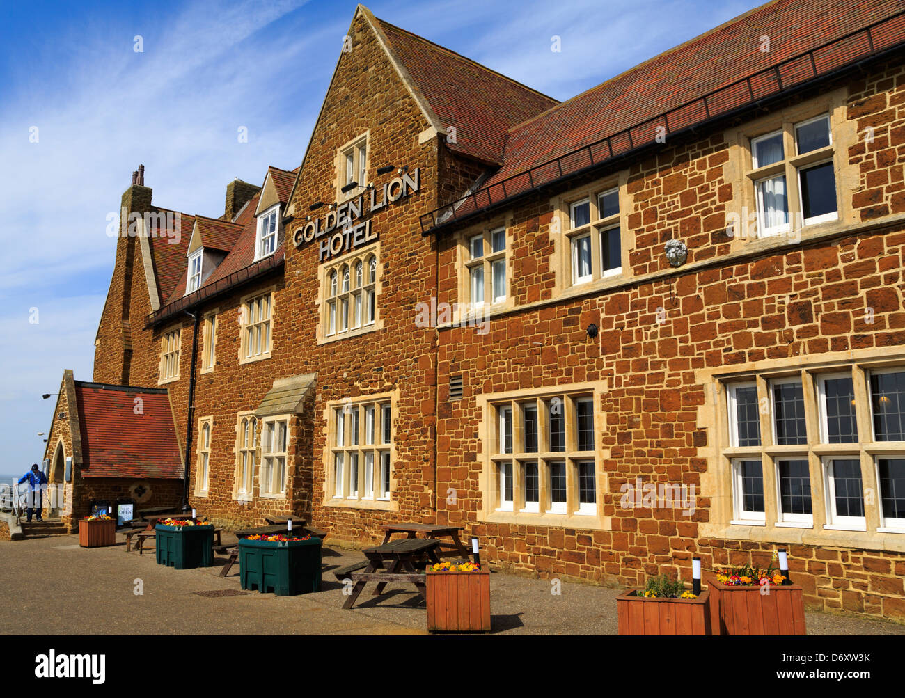 Golden Lion Hotel, Hunstanton, Norfolk, England Stock Photo - Alamy
