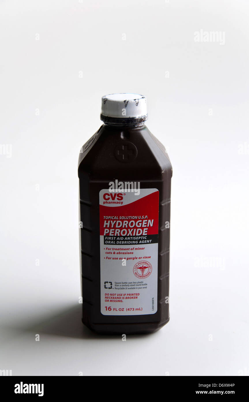 Hydrogen peroxide bottle hi-res stock photography and images - Alamy