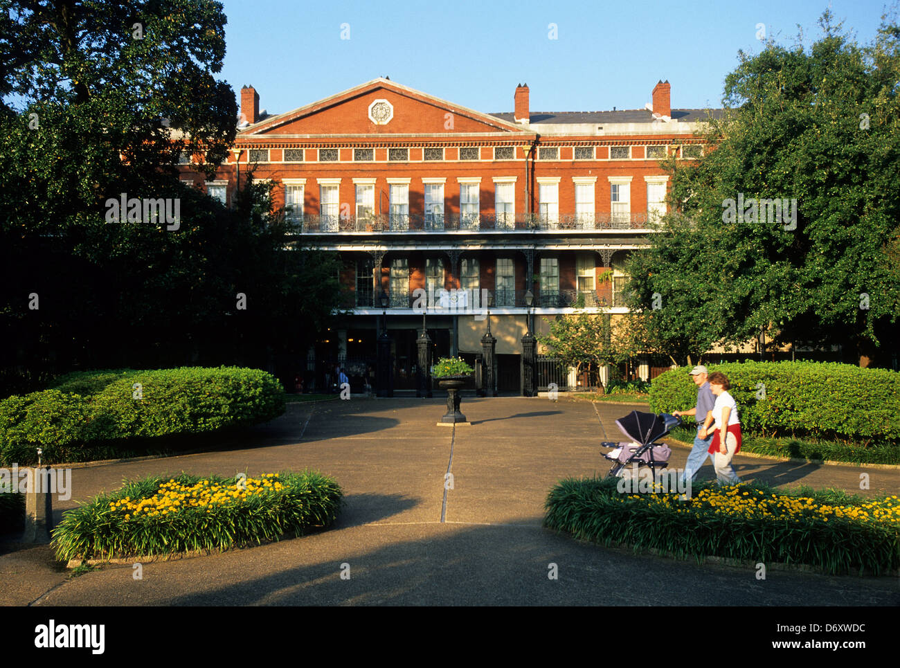 Elk283-1563 Louisiana, New Orleans, Pontalba Building, 1849 Stock Photo ...