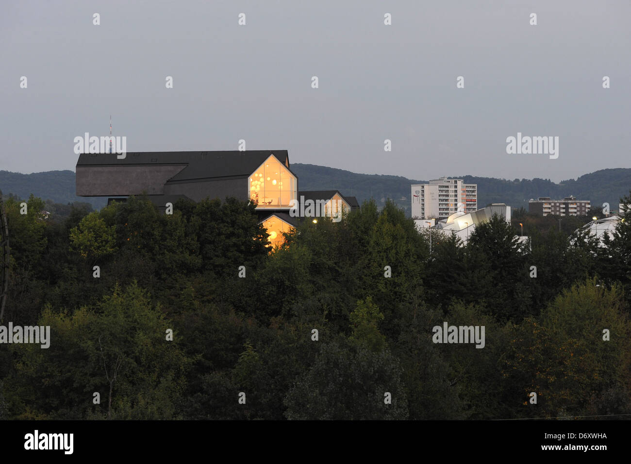 Weil am Rhein, Germany, the Vitra house, built by Herzog & de Meuron ...