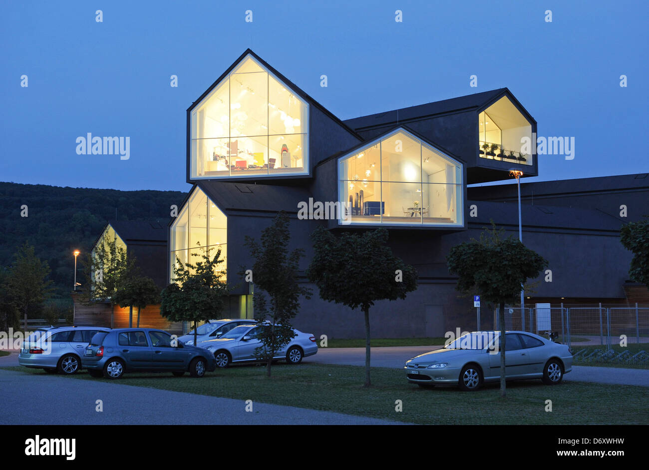 Weil am Rhein, Germany, the Vitra house, built by Herzog & de Meuron ...