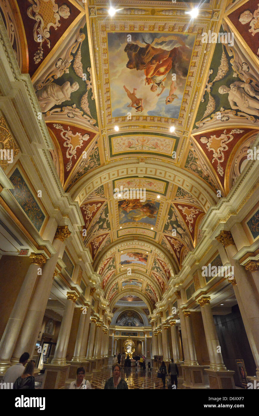 Ceiling art venetian las vegas hi-res stock photography and images - Alamy