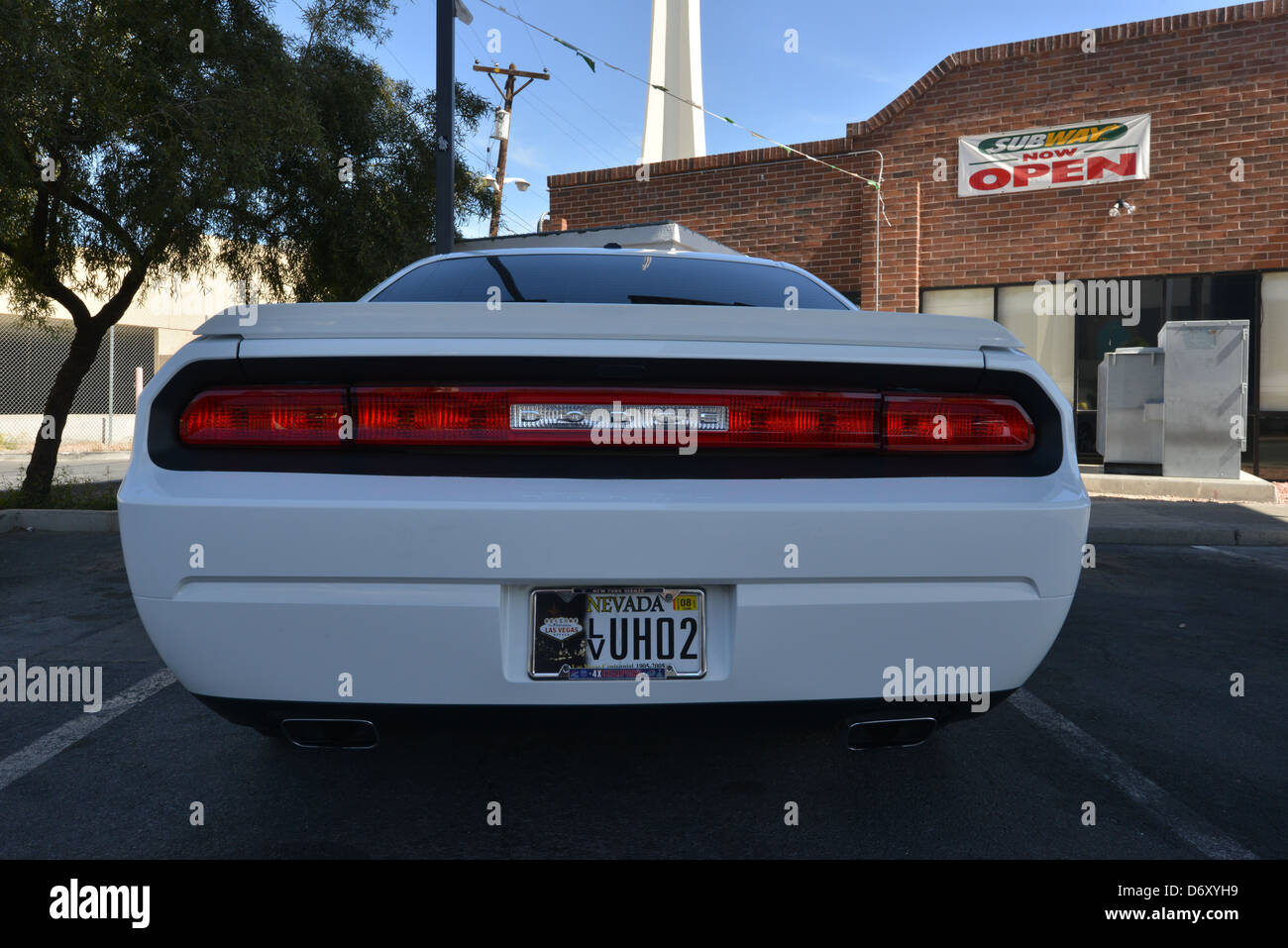 Large rear spoiler hi-res stock photography and images - Alamy