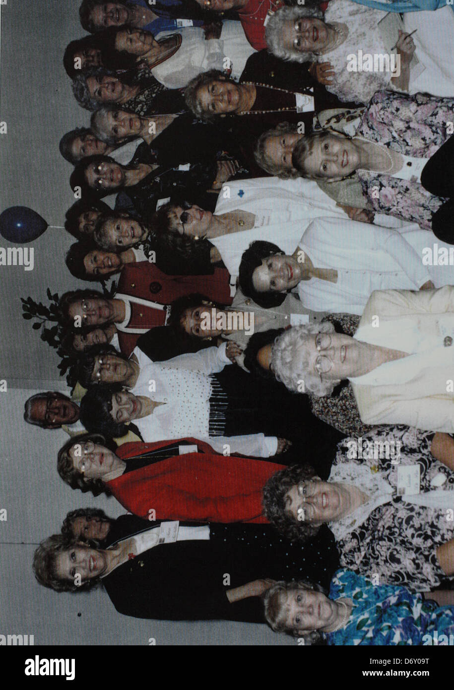 A photograph commemorating the 50th anniversary of the Powder Puff ...