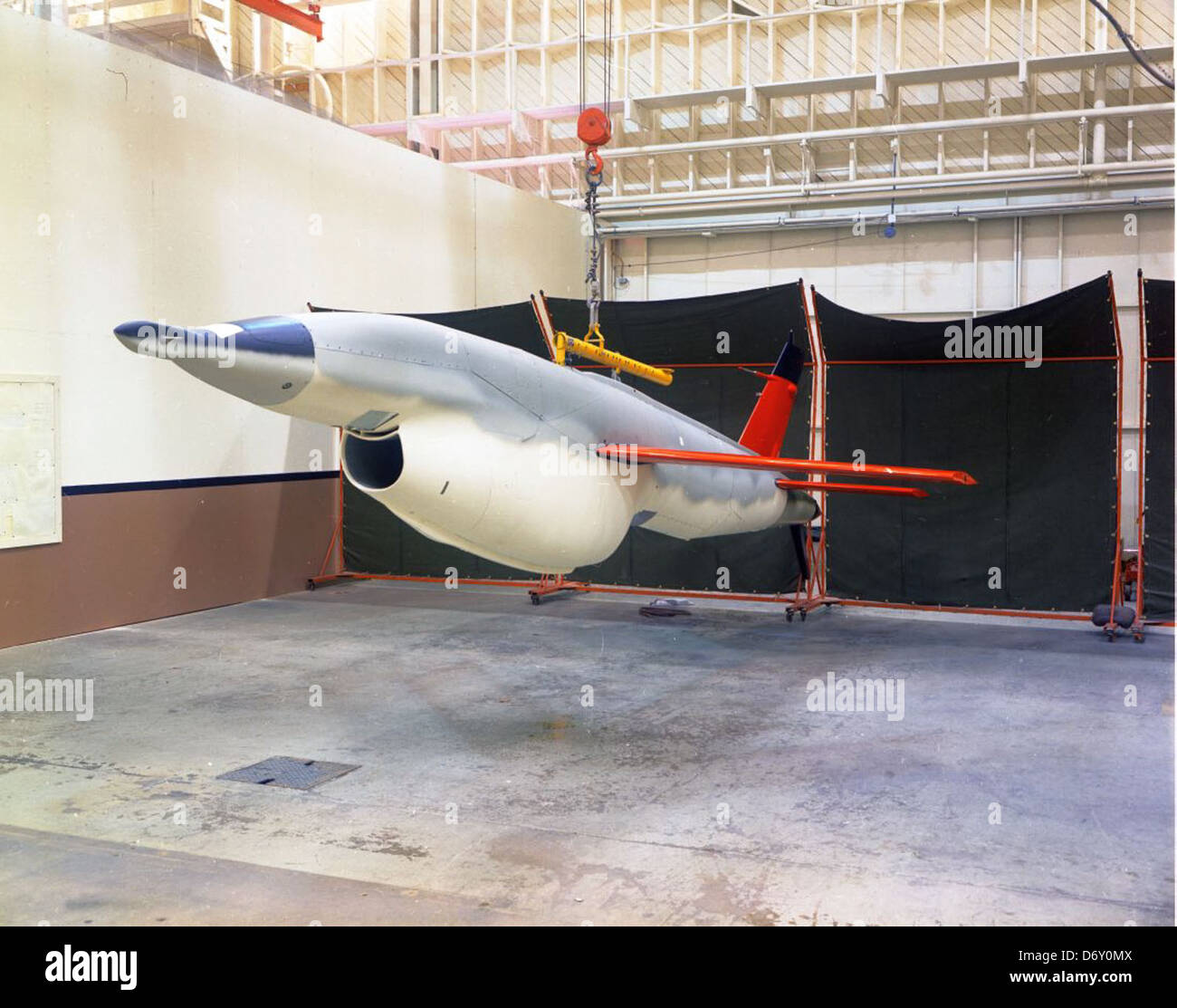 This photograph shows the Ryan Aeronautical Firebee drone Q6392-2 ...