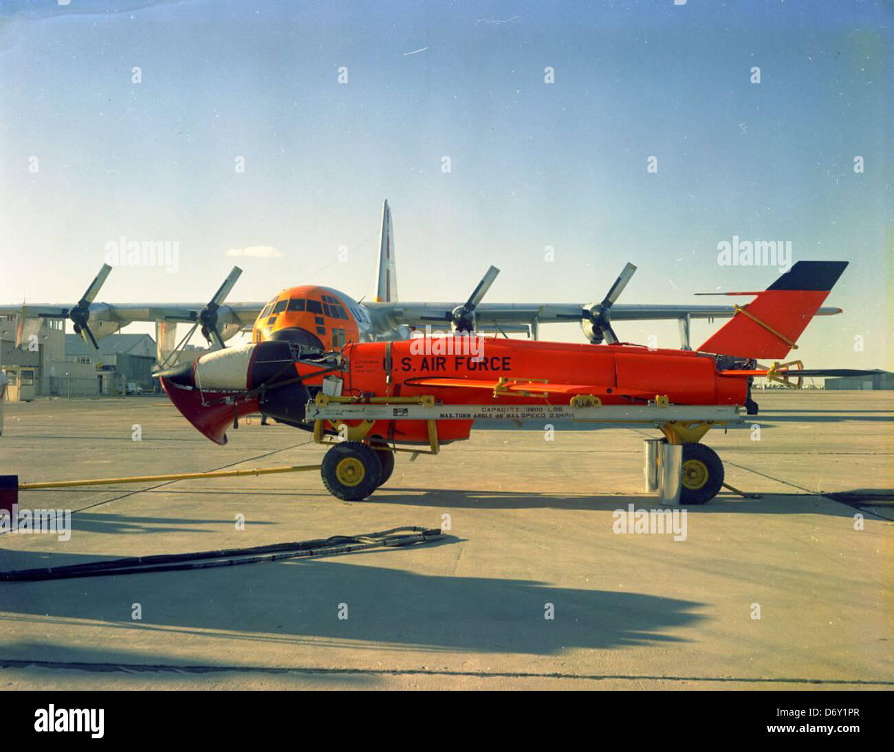 This image captures the engine runup of the Lockheed C-130 Hercules, a ...