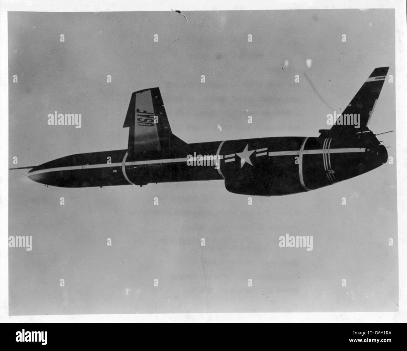 SAC photo n. SN-6, Northrop SM-62 Snark print scan Stock Photo - Alamy
