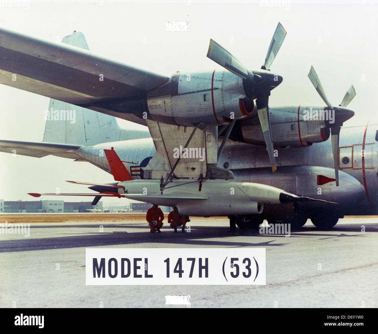 A photograph of a Lockheed C-130 Hercules aircraft, including various ...