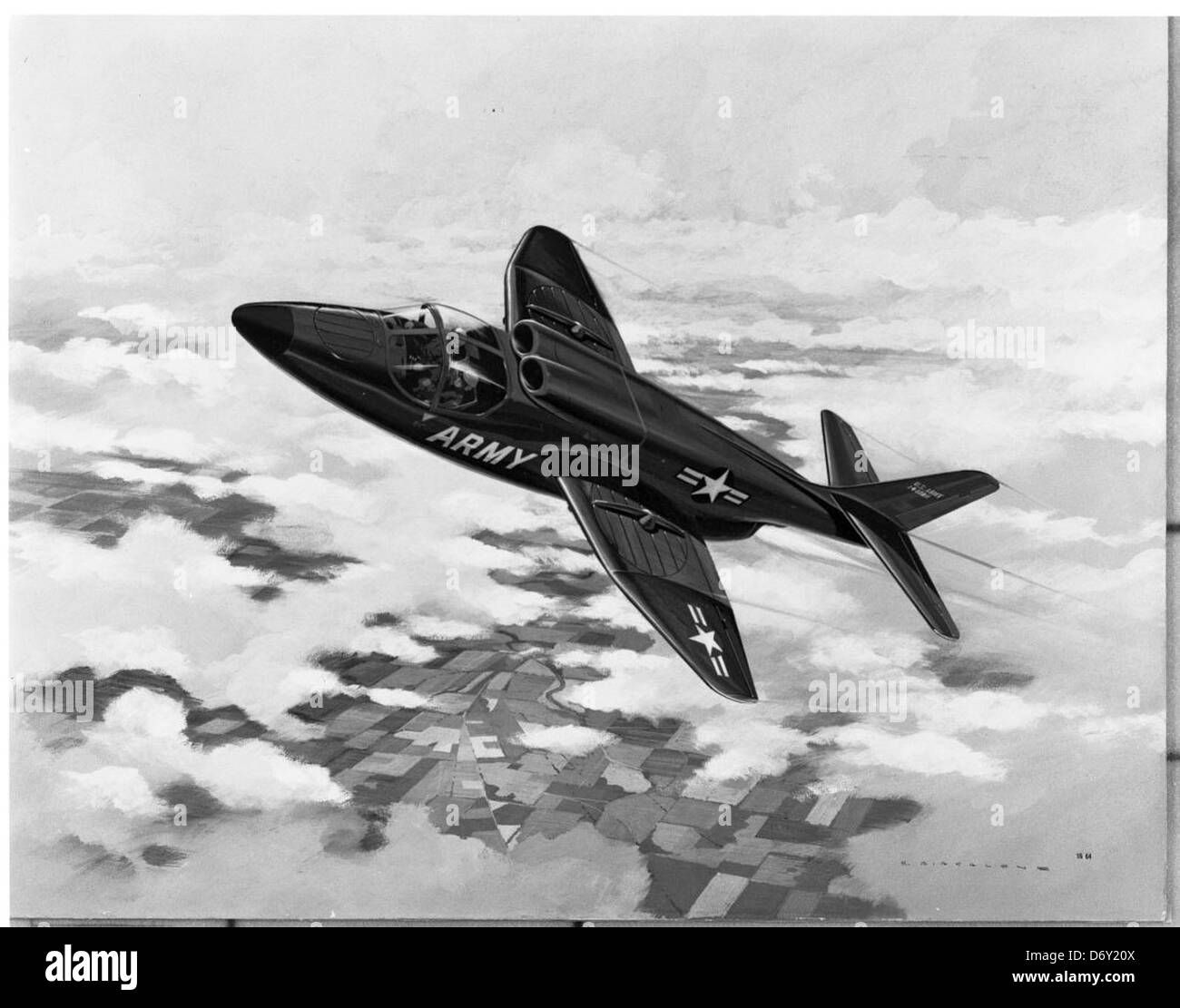 The Ryan XV-5 Vertifan, photographed in May 1962, was a vertical takeoff and landing (VTOL ...