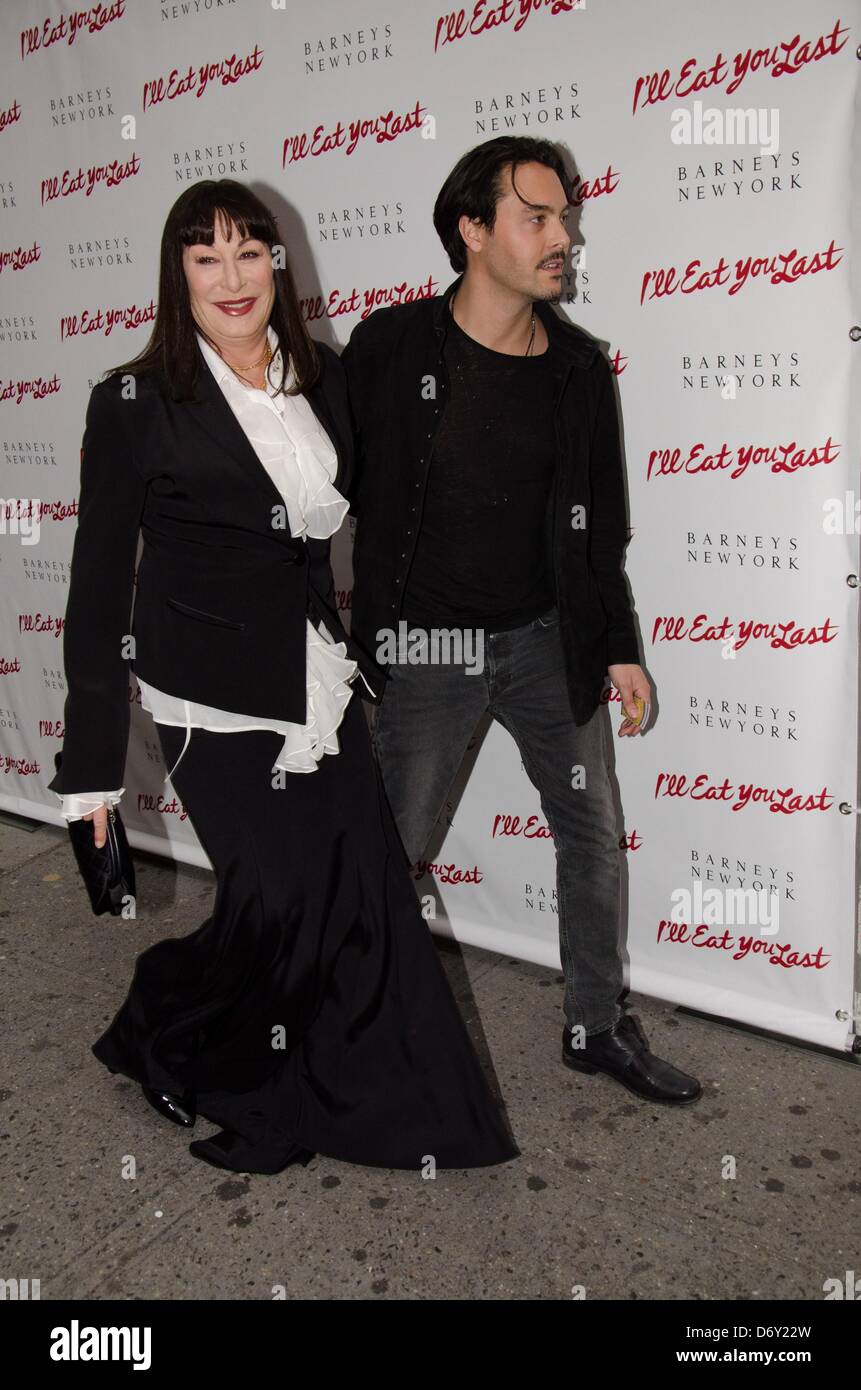 New York, USA. 24th April, 2013. Angelica Huston, Jack Huston at ...