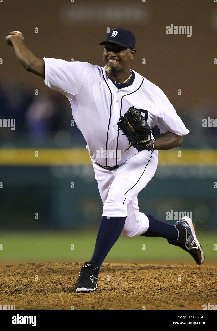 Jose valverde detroit tigers pitcher hi-res stock photography and ...