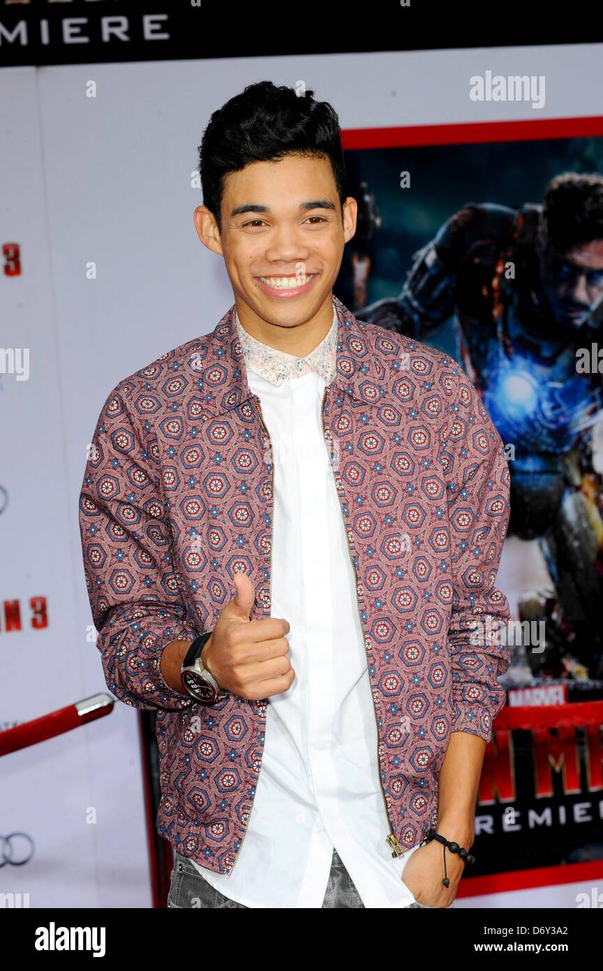 Los Angeles, USA. 24th April, 2013. Roshon Fegan at arrivals for IRON ...