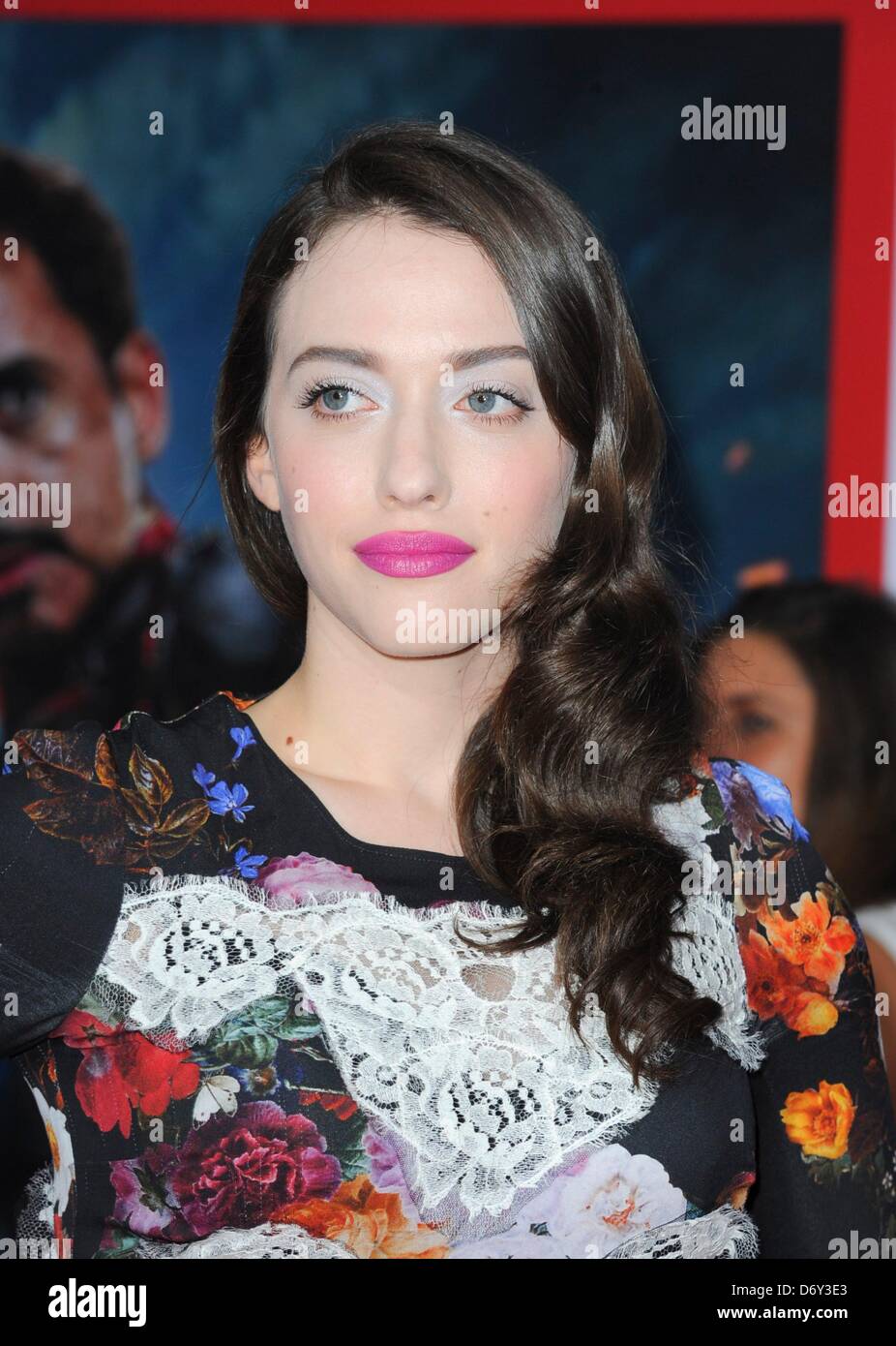 Los Angeles, USA. 24th April, 2013. Kat Dennings at arrivals for IRON ...