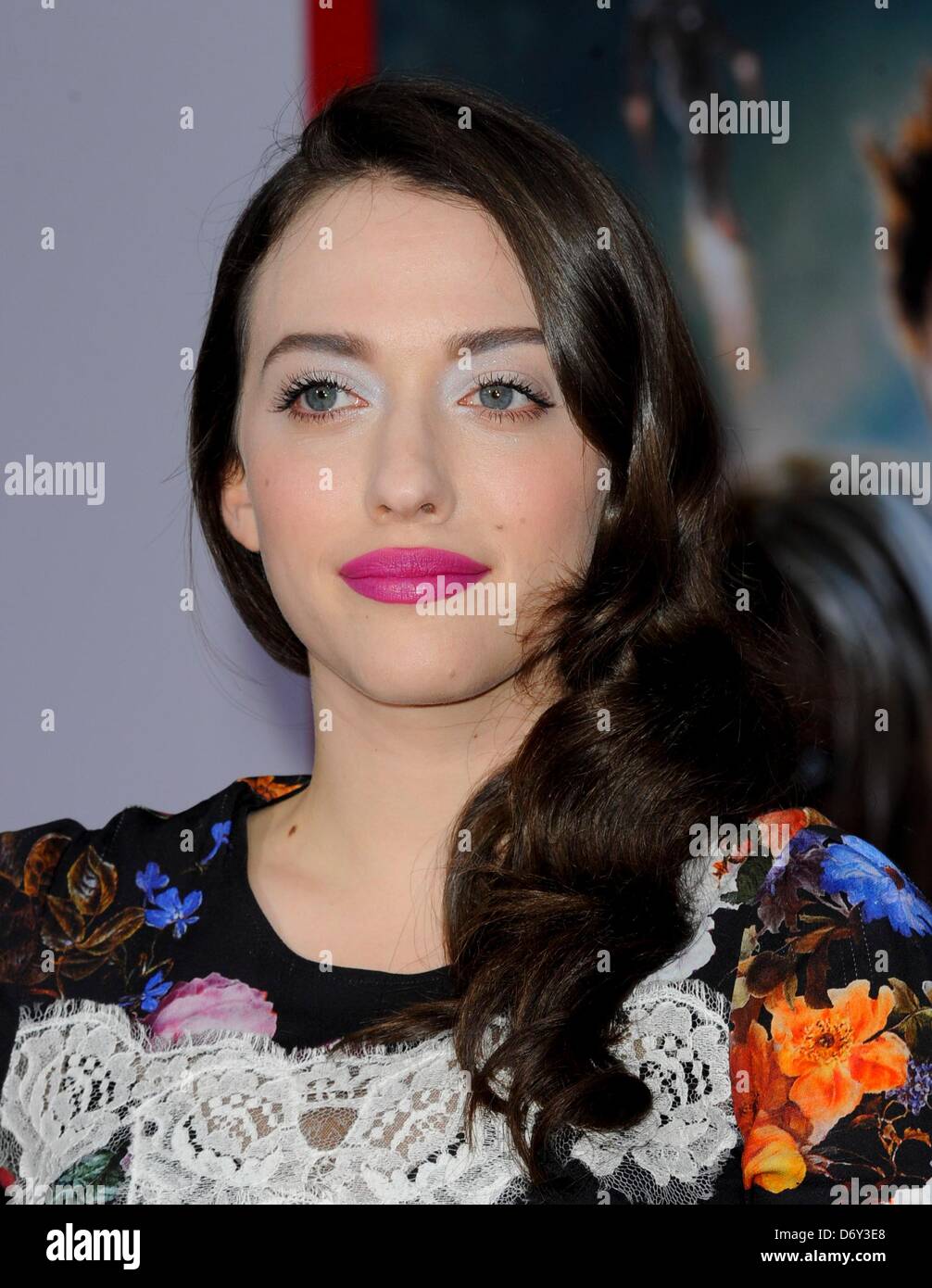 Los Angeles, USA. 24th April, 2013. Kat Dennings at arrivals for IRON ...
