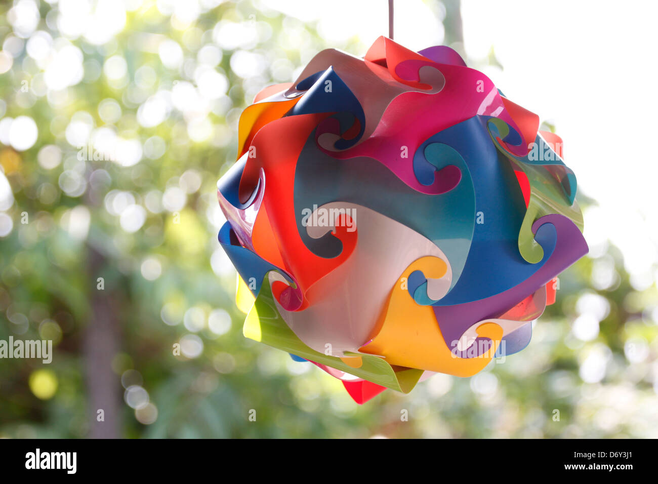 The Lighting Art on design,It's colorful Stock Photo - Alamy