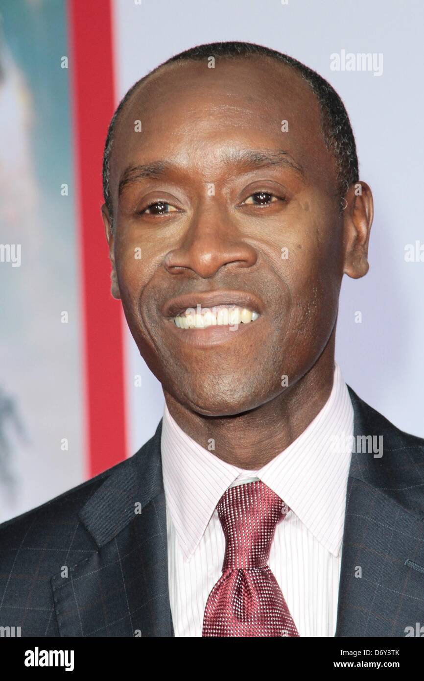 Los Angeles, California, USA. 24th April, 2013. DON CHEADLE attends the ...