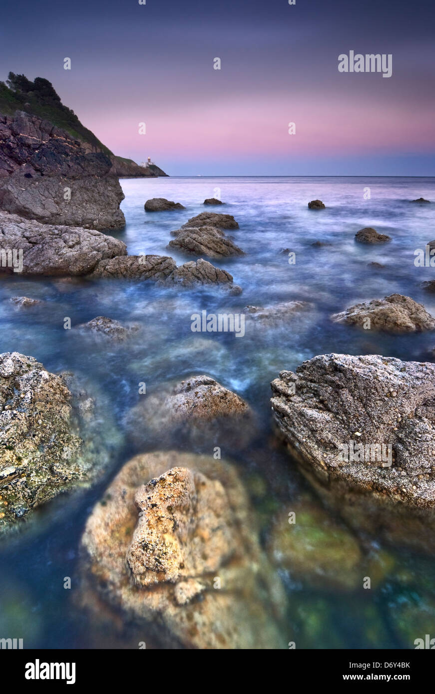 Red rock beach howth hi-res stock photography and images - Alamy