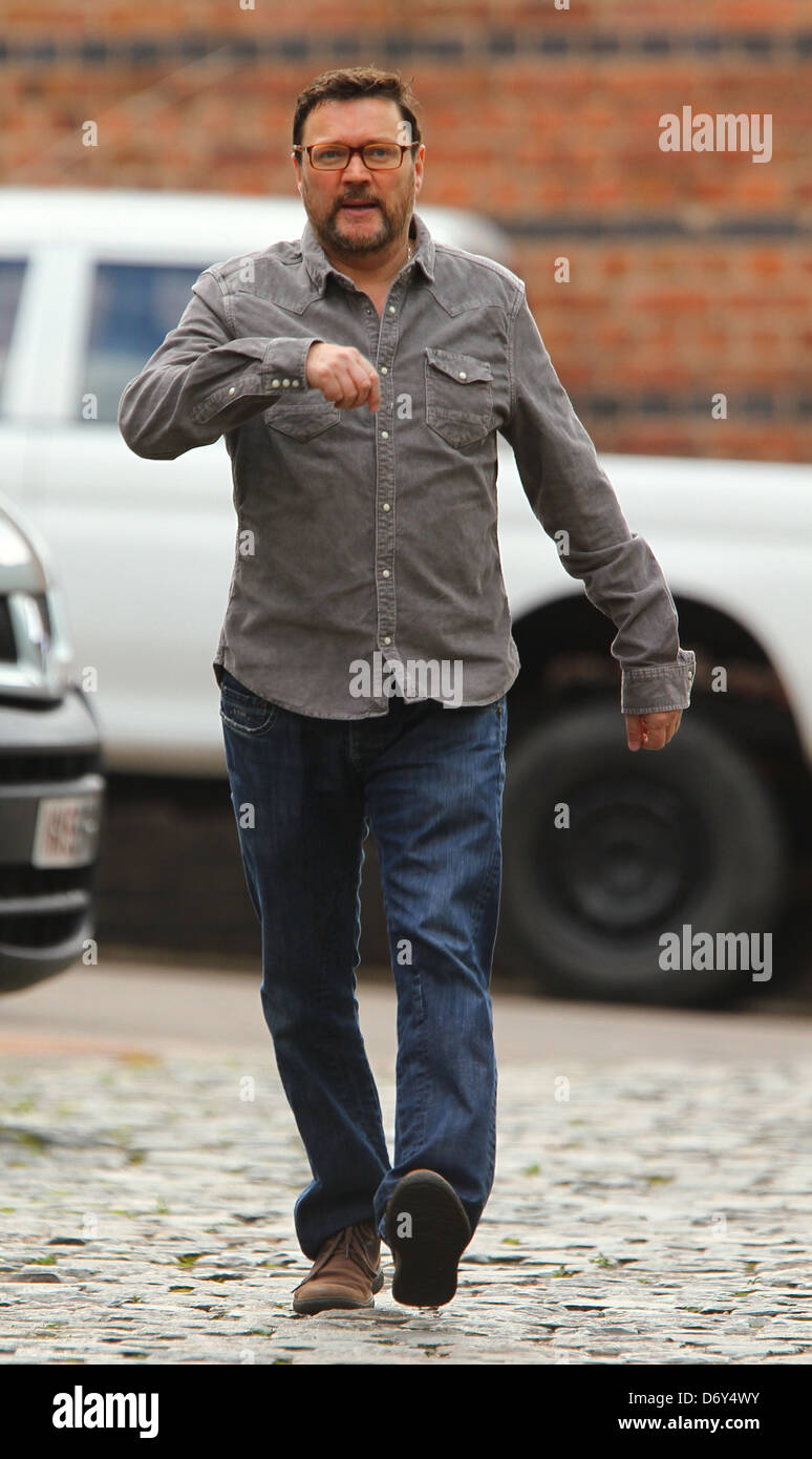 Ian Puleston 'Coronation Street' cast arriving at the Granada studios ...