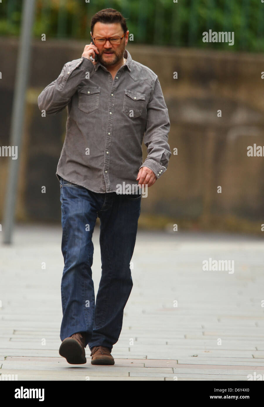 Ian Puleston 'Coronation Street' cast arriving at the Granada studios ...