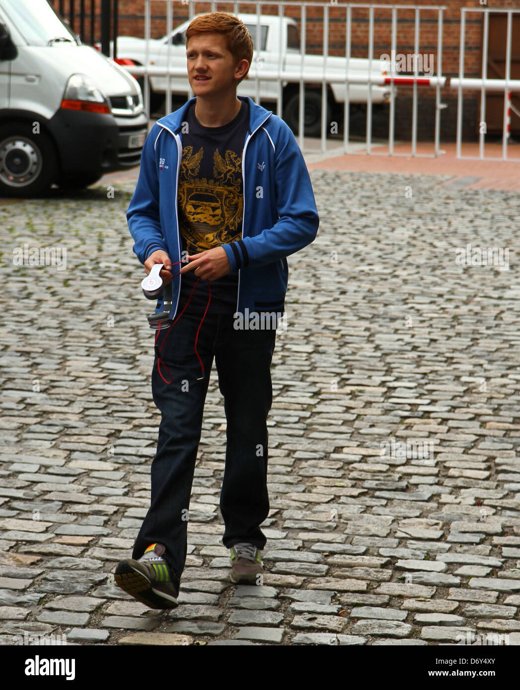Sam Ashton 'Coronation Street' cast arriving at the Granada studios in ...