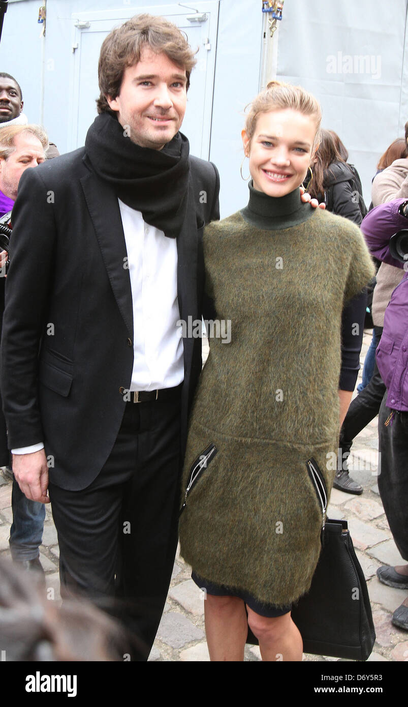 Antoine Arnault and Natalia Vodianova Paris Fashion Week Autumn/Winter ...