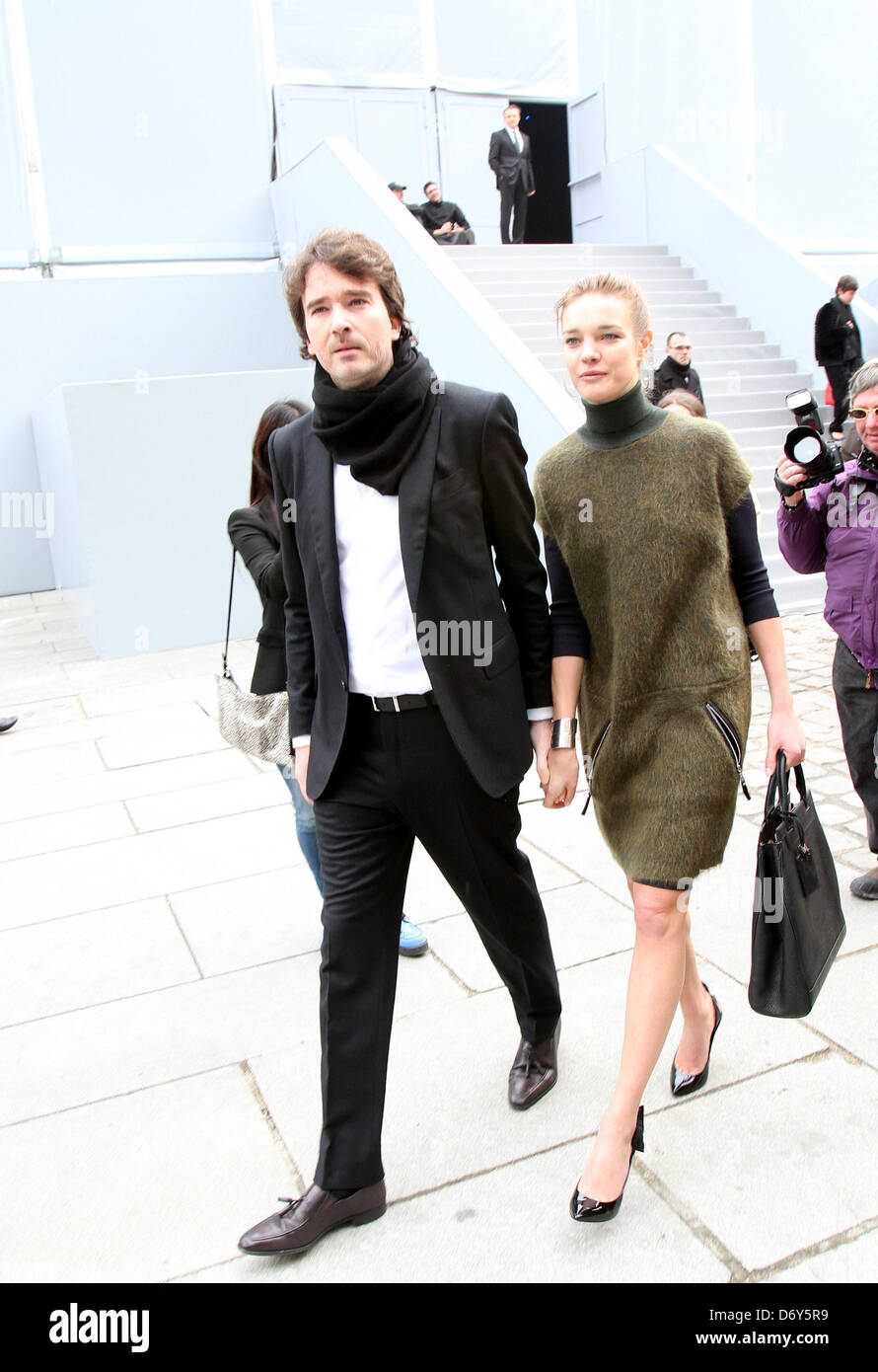Antoine Arnault and Natalia Vodianova Paris Fashion Week Autumn/Winter ...