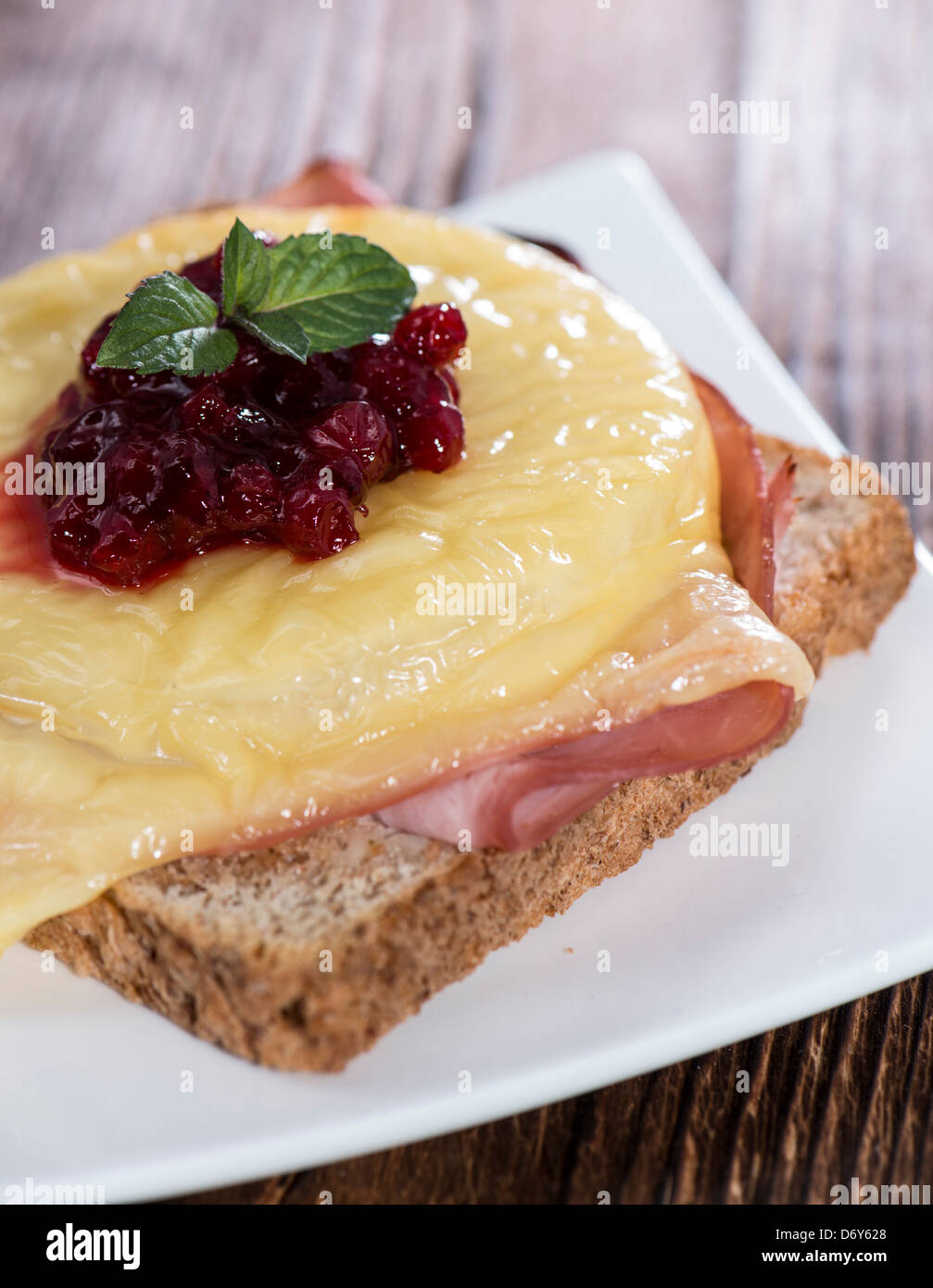 Toast hawaii with pineapple hi-res stock photography and images - Alamy