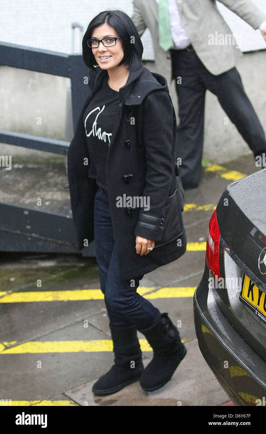 Kym Marsh at the ITV studios London, England - 07.03.12 Stock Photo - Alamy