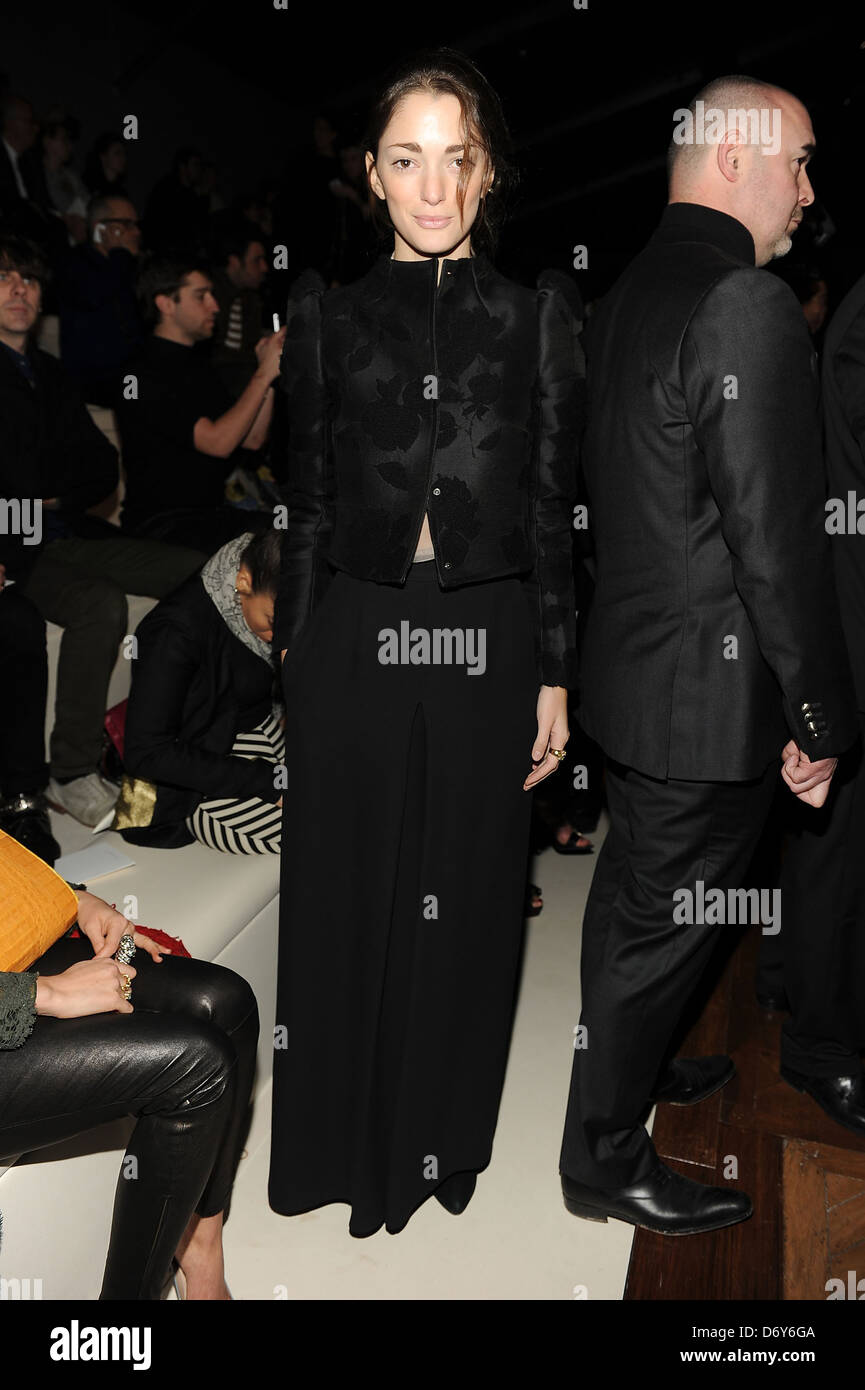 Sofia Sanchez Barrenechea Paris Fashion Week Autumn/Winter 2012 ...