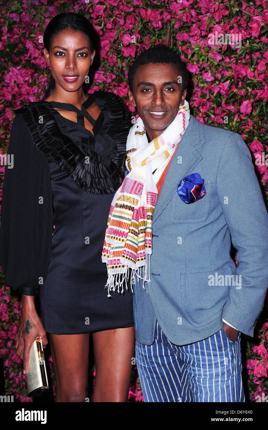 New York, USA. 24th April, 2013. Gate Maya Haile, Marcus Samuelsson at ...