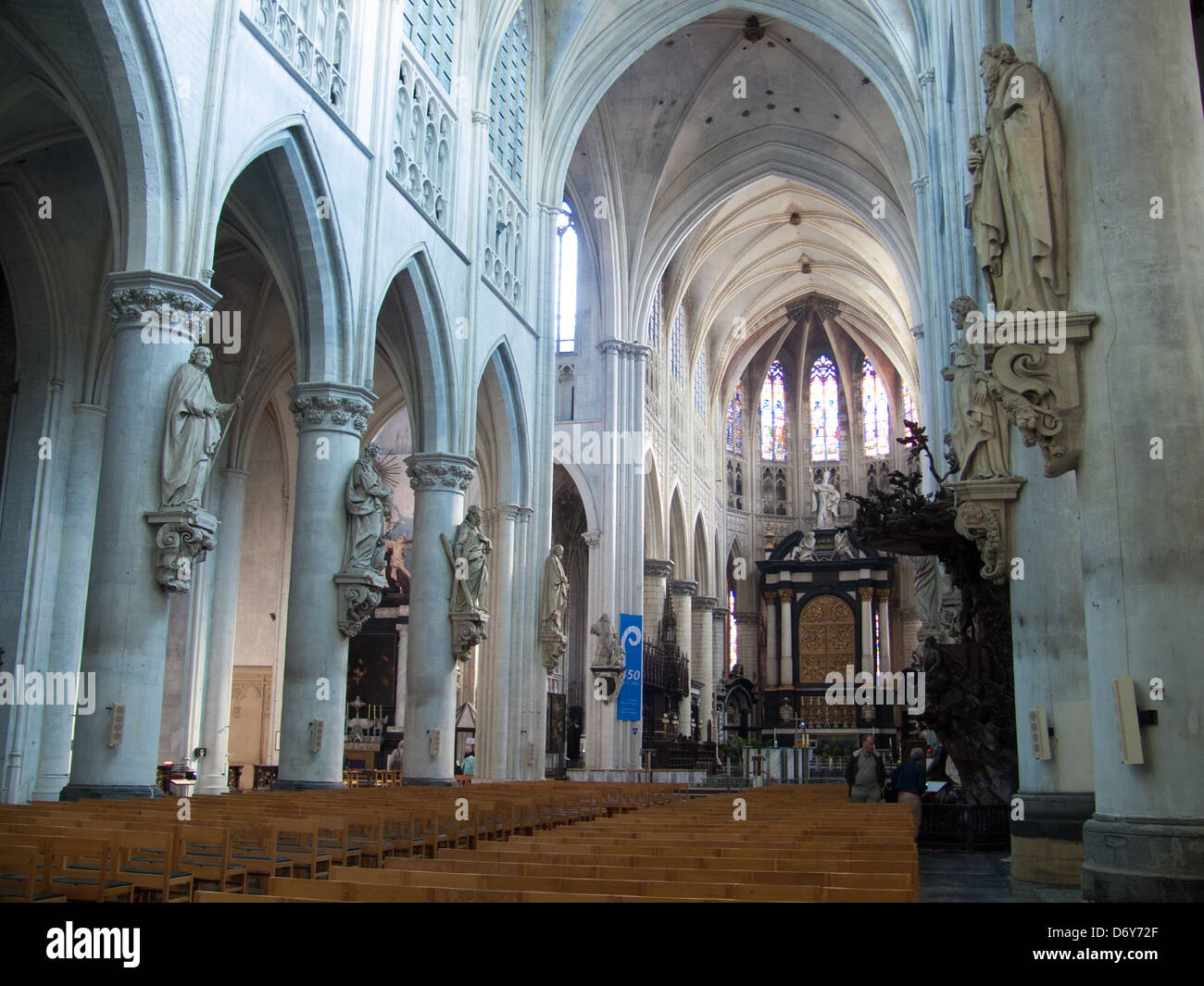 Malines cathedral hi-res stock photography and images - Alamy